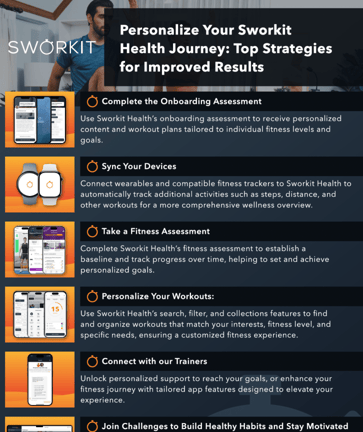 Sworkit Health Client Portal